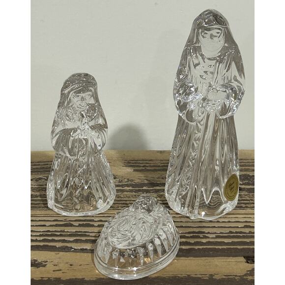 Princess House | Accents | Vintage Princess House Lead Crystal 3 Piece ...
